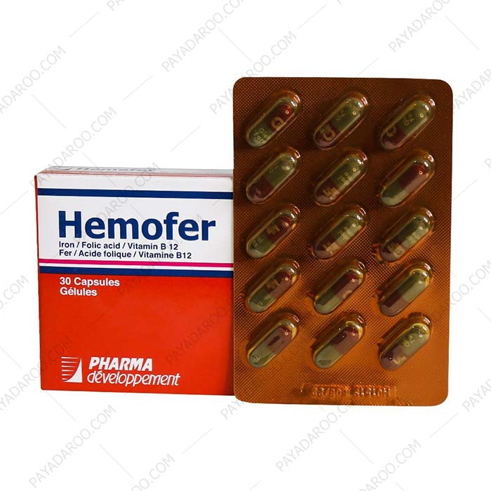 کپسول هموفر فارما دولوپمنت 30 عددی - پایادارو